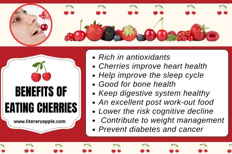 Health Benefits of Cherries - Literary Apple