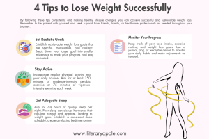Weight Loss Infographics - Literary Apple